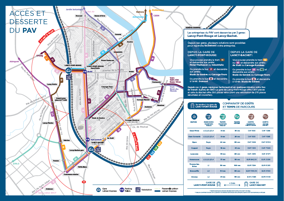 Le Léman Express dessert les zones d’activités – FTI