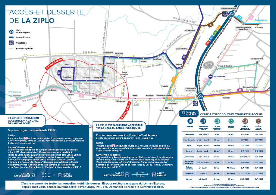 Le Léman Express dessert les zones d’activités – FTI