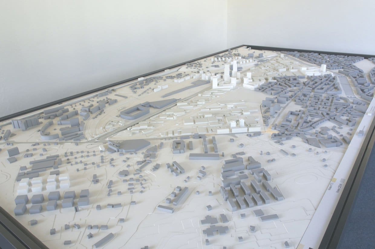 La maquette du PAV s’expose au pavillon Sicli – FTI